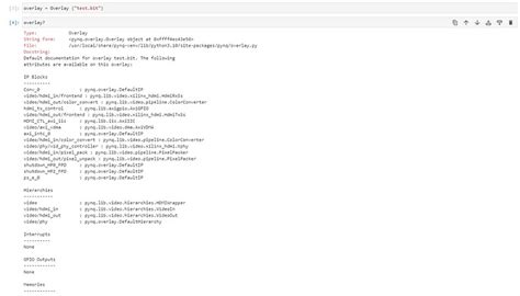 Pynq Zu Could Not Find Ip Or Hierarchy Pool0 In Overlay Support Pynq