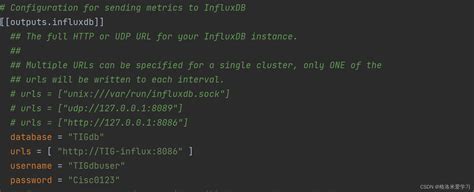 telegraf influxdb grafana容器化部署拓展（、ad域、告警集成）并监控cisco设备指标 telegraf