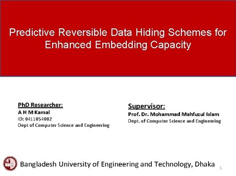 predictive reversible data hiding schemes for enhanced embedding