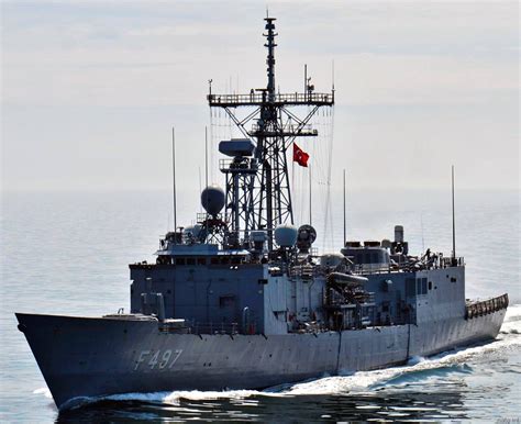Tcg Goksu F 497 Gabya G Class Perry Frigate Turkish Navy