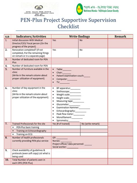 Pen Supervision Checklist October 2023 Arhb Pdf Patient