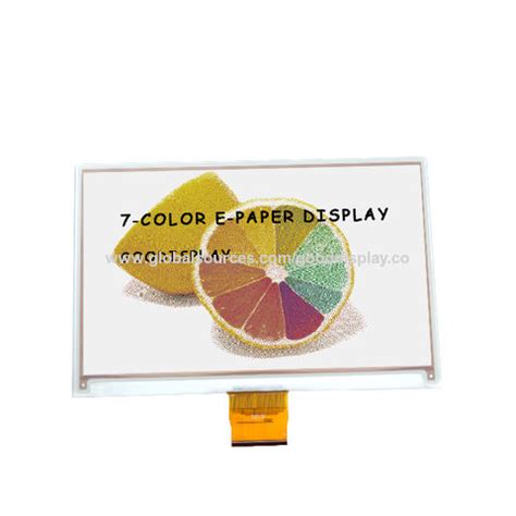 Buy Wholesale China 7 3 Inch Color E Ink Display 800x480 Electrophoretic E Paper Spi 50 Pin