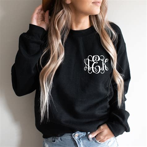 Monogrammed Sweatshirt Everything Decorated