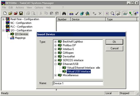 Configuration By Means Of The Twincat System Manager