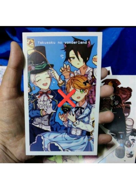 Preloved Unofficial Postcard Promised Neverland Jujutsu Kaisen