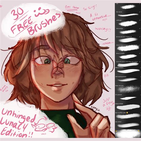 30 Free Brushes For Procreate LIBRIUM