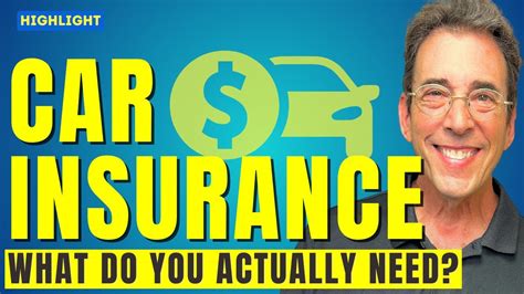 Auto Insurance What Do You Actually Need Youtube