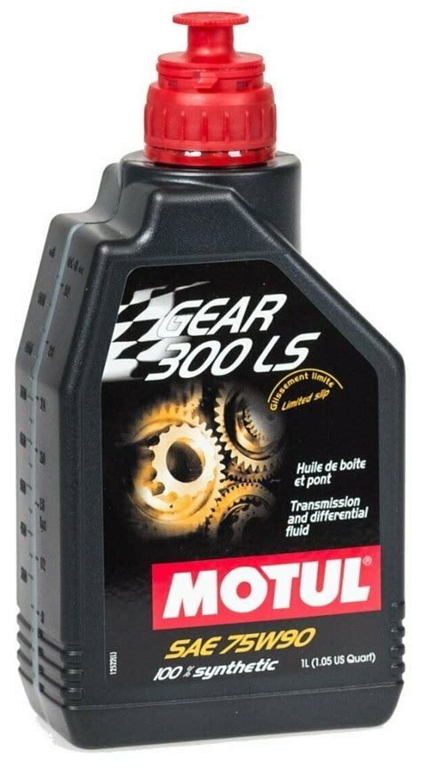 Motul 300 LS 75W90 GL4 GL5 limited slip differential racing gear box ...
