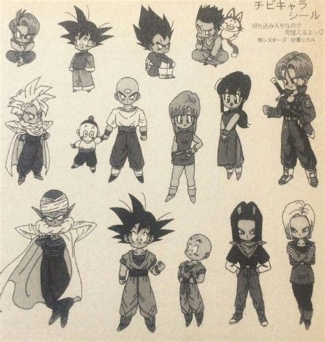 Chibi Db Characters W