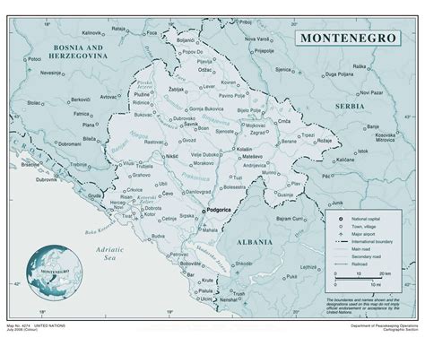 Mapas De Montenegro Colección De Mapas De Montenegro Europa Mapas