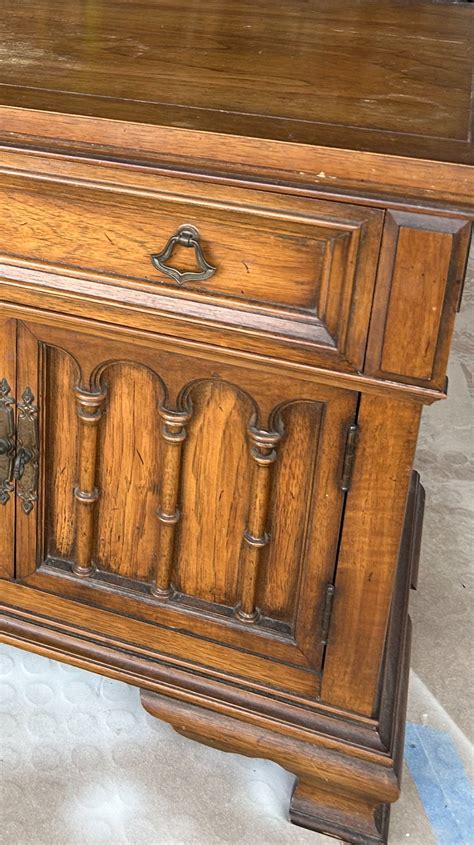 Thomasville Vintage Brass Drop Pull Vintage Dresser Drawer Handle