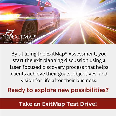 the exitmap on linkedin testdrive exitmap explorenewpossibilities