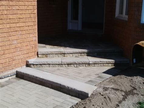Lot Grading Interlocking Steps Garden Toronto By Sposito