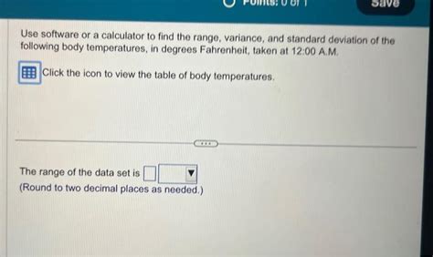 Solved Data Table Use Software Or A Calculator To Find The