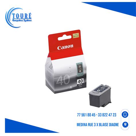 Canon Pg Cartouche Noire Vente Mat Riels Et Accessoires Informatique Au S N Gal