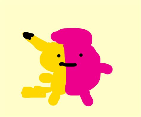 Slime Wears Eevees Skin As Suitdisguise Drawception