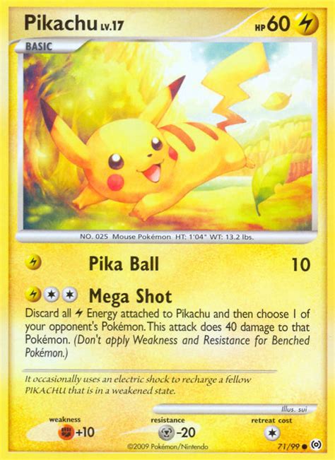 Pikachu 071111 Pokémon Myp Cards Pikachu 071111 Pokémon Myp Cards