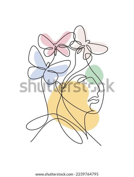 One Continuous Line Drawing Sexy Woman Stock Vector Royalty Free 2239764795 Shutterstock