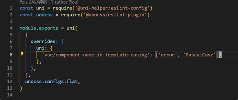 组件命名为什么强制调整为 Kebab Case 模式呢？ · Issue 5 · Uni Helpereslint Config · Github