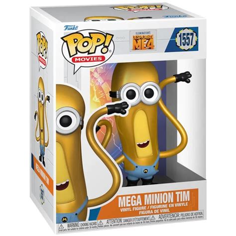 Funko Pop Movies Despicable Me 4 Mega Minion Tim Collectable Vinyl