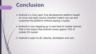 Android Operating System PPT
