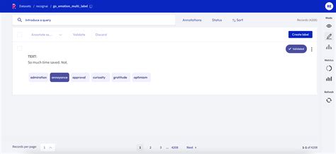 Dataset Rubrix 0180dev0 Documentation