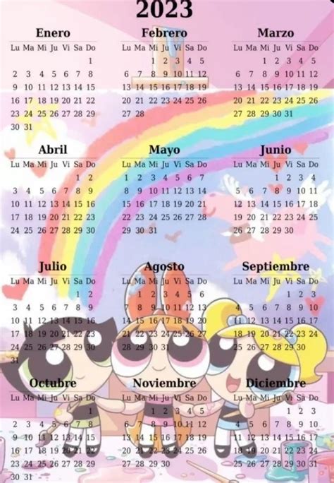 اینم از تقویم پف پفی ها برین چاپ کنیم برای امسال Pegatina De Libro