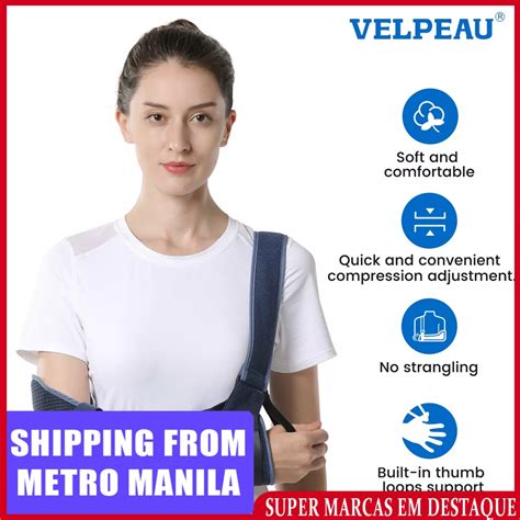 Velpeau Arm Sling Shoulder Immobilizer Rotator Cuff Support Brace