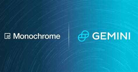 Gemini To Provide Monochrome With Crypto Asset Custody Monochrome News
