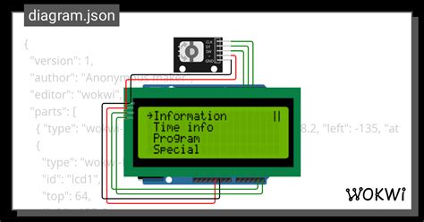 Lcdmenulib I C Rotaryencoder Wokwi Esp Stm Arduino Simulator