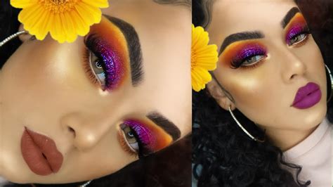Tutorial De Maquillaje Para Principiantes Facil Y Rapido Look Colorido