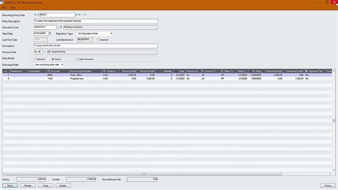 How To Create Gl Recurring Journal Youtube