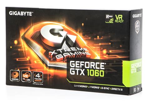 Gigabyte GeForce GTX 1060 Xtreme Gaming 6G - GTX 1060 w pełnej krasie