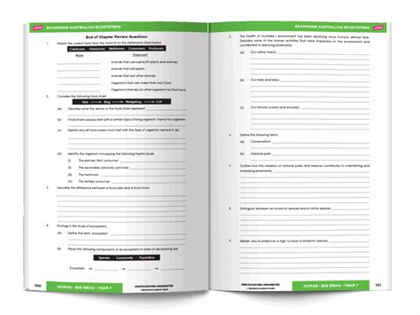 Year 7 Scipad Science Workbooks Australia Secondary Science