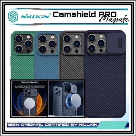 Promo 14 Pro Max Nillkin Camshield Pro Magnetic Hard Case Diskon