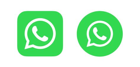 Whatsapp Logo Whatsapp Icon Logo Vector Free Vector 19490734 Vector