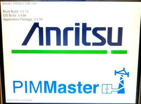 Anritsu Mw82119b Pim Master Passive Intermodulation Analyzer Opt 194 1900 2100 Greenway Enterprise
