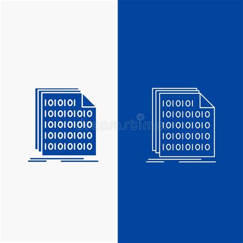 Binary Concept Vertical Stock Illustrations 284 Binary Concept