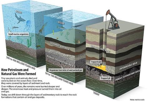 Oil And Natural Gas Formation By Timmeko Via Flickr Earth Science Science And Nature