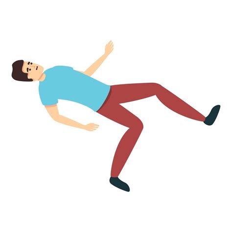 Careless Accident Man Icon Cartoon Style 14349680 Vector Art At Vecteezy