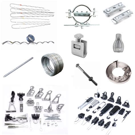 Adss Overhead Cable Accessories Strain Suspension Clamp Bracket Pole