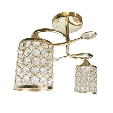 Lámpara De Techo Mil Luces Spnkalish002fg Color Dorado Coppel