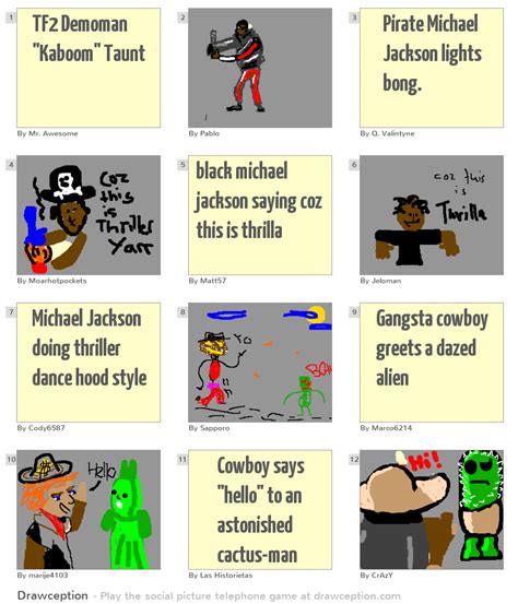 Tf2 Demoman Kaboom Taunt Drawception