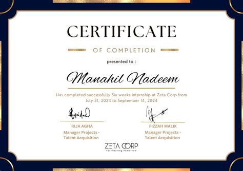 manahil nadeem on linkedin i m excited to share that i ve completed my