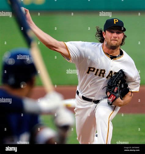 Pittsburgh Pirates Starting Pitcher Gerrit Cole Delvers During The