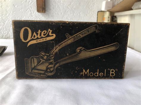 Antique Oster Hair Clipper Model B With Box C4 Hobbies And Toys