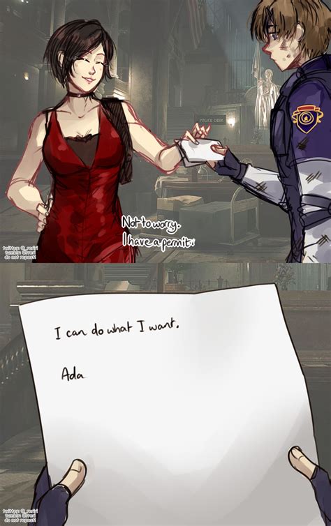 ﾉ･v･ﾉﾞ｡ Resident Evil Leon Resident Evil Funny Resident Evil Anime
