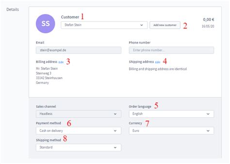 How To Create An Order From Admin In Shopware 6 Bay20 Software