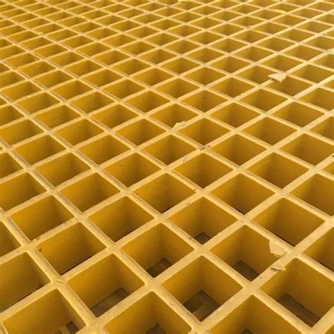 High Strength Composite Fiberglass Decking Solid Frp Grating For