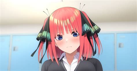 五等分の花嫁 制服の下は競泳水着 中野二乃 Blxver7777のイラスト Pixiv